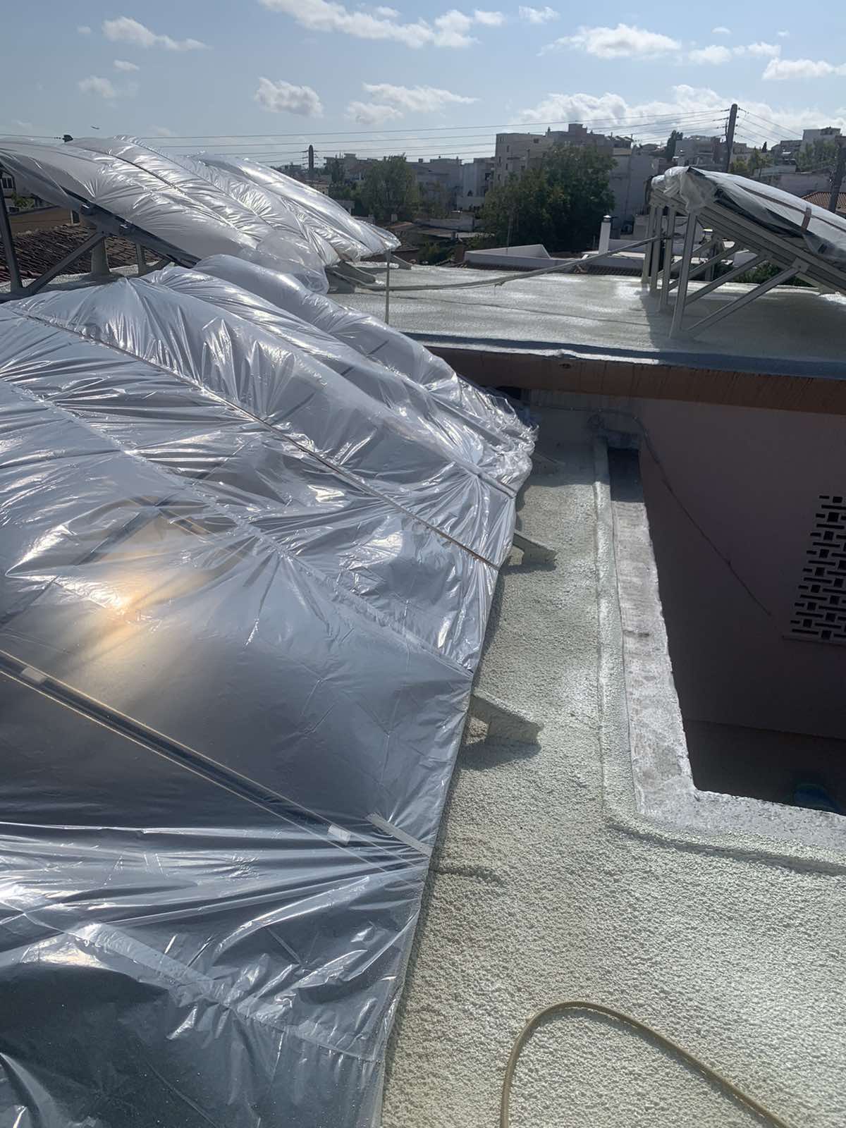 Κορωπί: Θερμομόνωση & στεγάνωση ταράτσας 220τμ – Μονώσεις Γιαννάτος